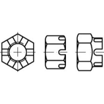 Kronenmuttern DIN 935-1
